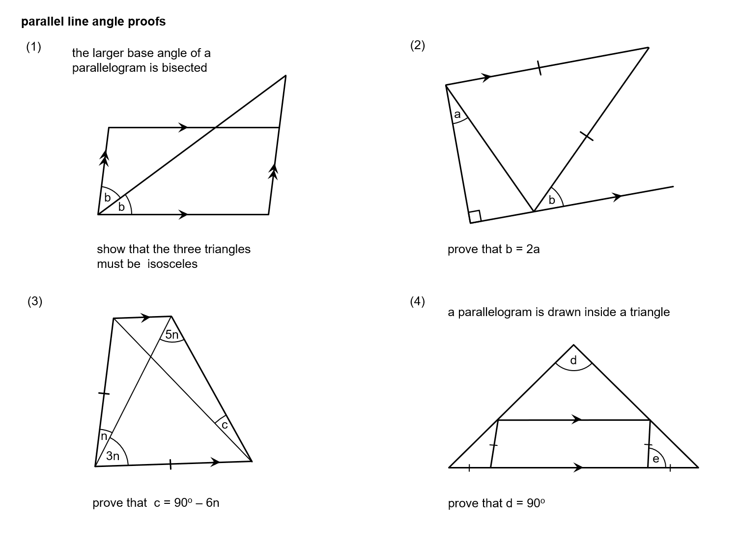 MEDIAN Don Steward mathematics teaching: parallel line angle ...