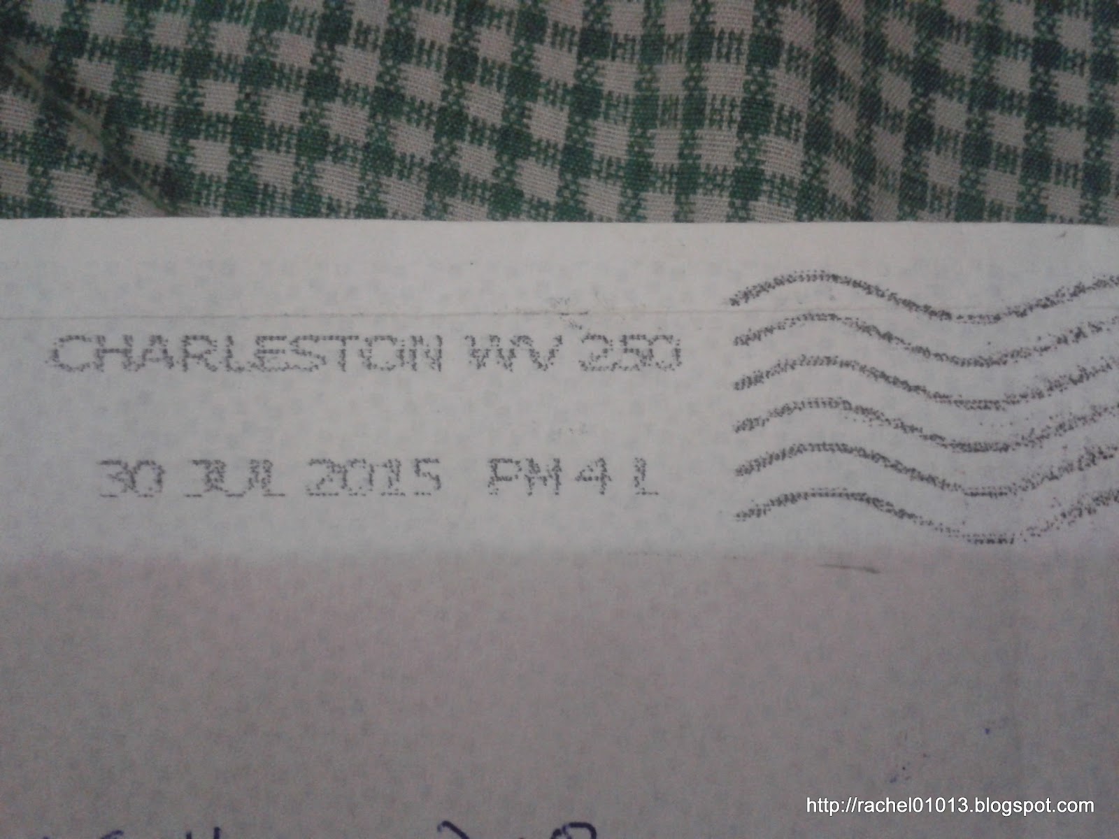 A Day in the Life: Partially-opened mail from the Philippine Post Office