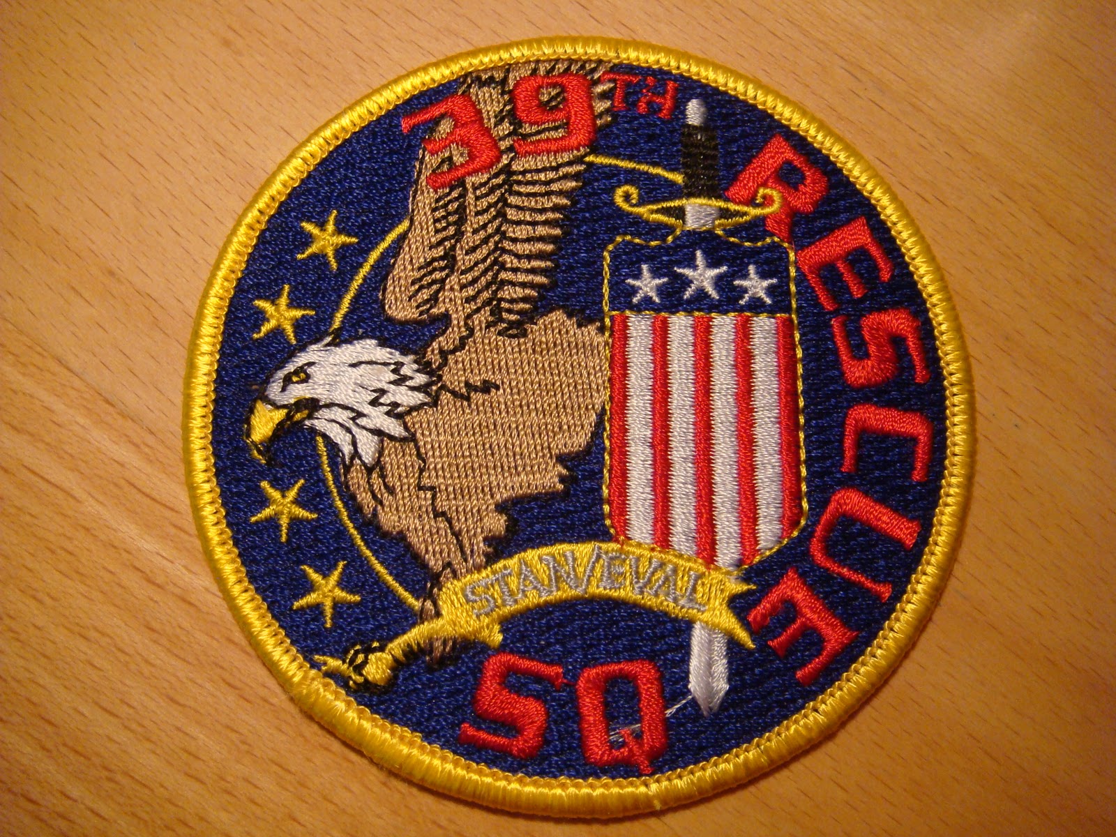 THE USAF RESCUE COLLECTION: USAF 39TH ARRS / QRS PATCH