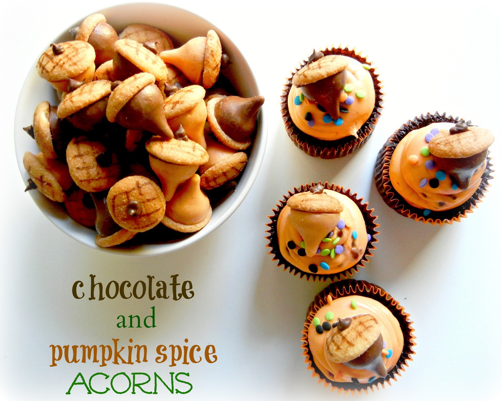 Sugar Swings! Serve Some: chocolate and pumpkin spice acorns....!