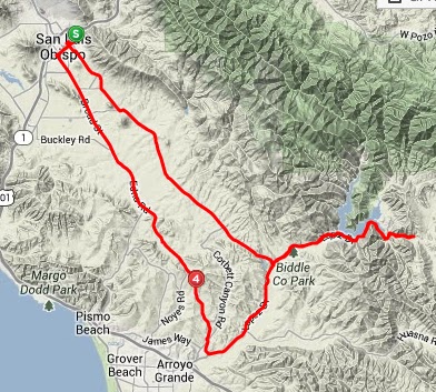 California Dreaming: Lopez Lake - Arroyo Grande loop