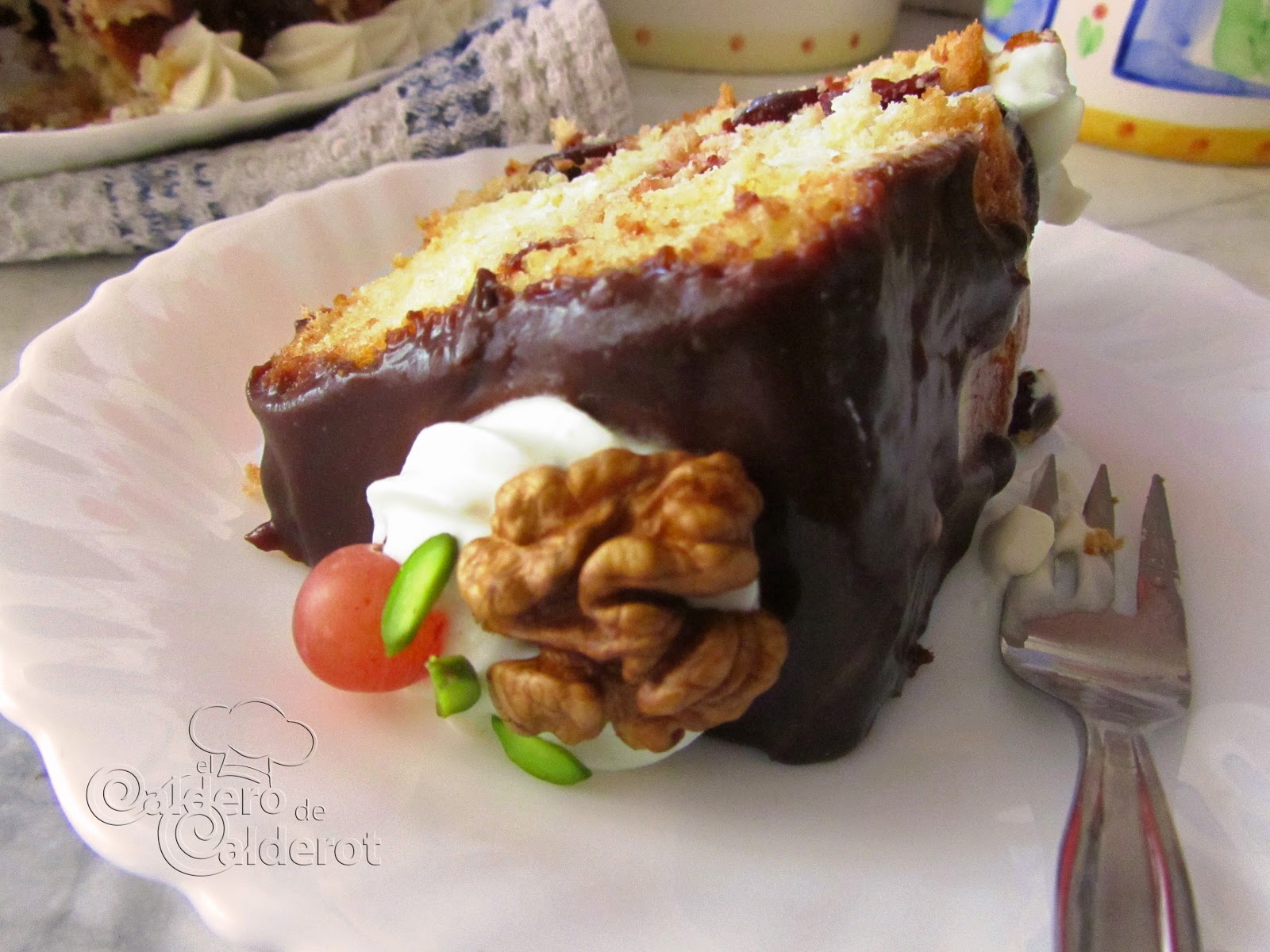 el Caldero de Calderot: Pastel Chiffón