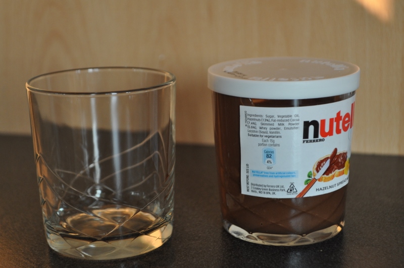 deeprew: Nutella glasses