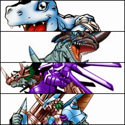 SnowAgumon (2006) Line SnowGeoGreymon ~ MEU×DIGIMON