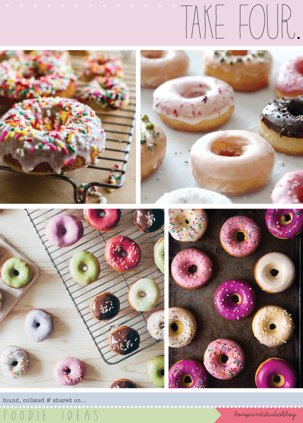 Take Four...donuts! | love print studio blog