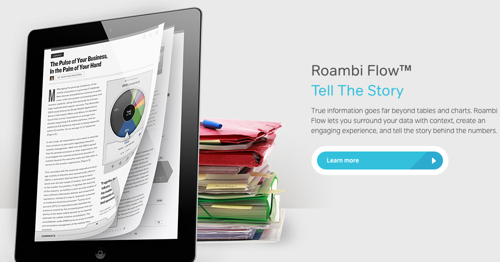 SAP compra BI mobile Roambi ~ Fusões & Aquisições