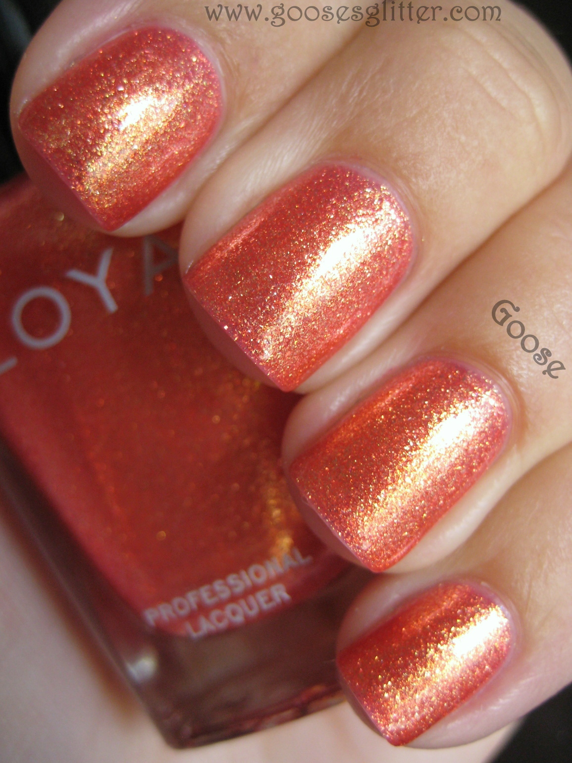 Goose's Glitter: Zoya Rica and Tanzy: Swatches and Review