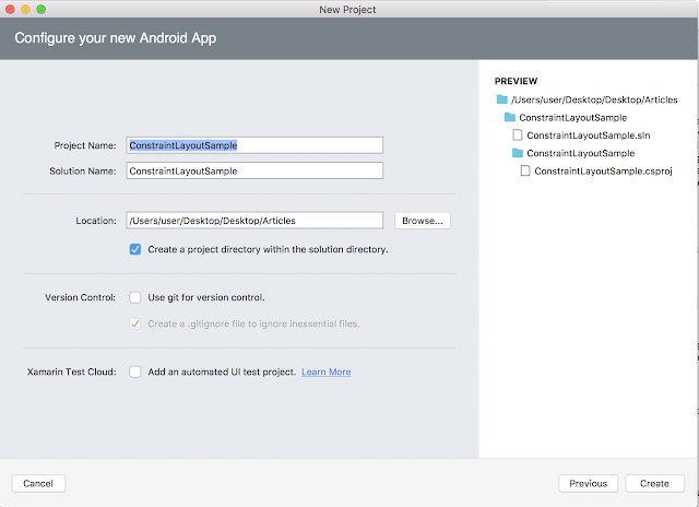 Step 2 Adding Constraintlayout Package