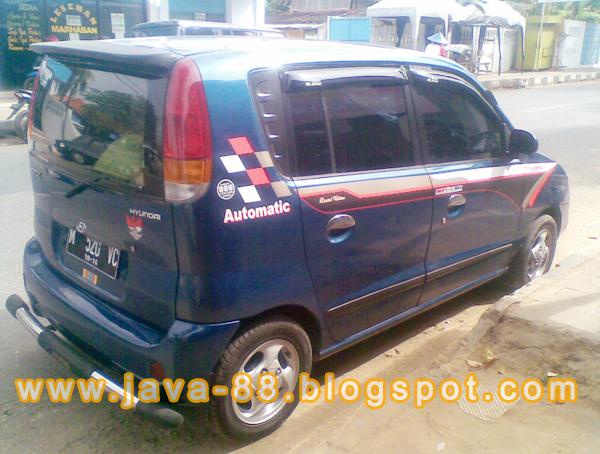 Java 88 Cutting Stiker: Hyundai Atoz
