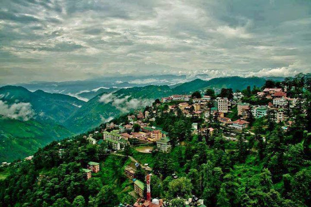 Beautiful Shimla Beautiful Chaupal..............