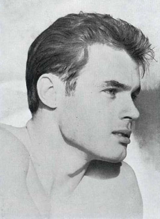 Male Models Vintage Beefcake: Yves LeCoadou Photographed by John Barrington