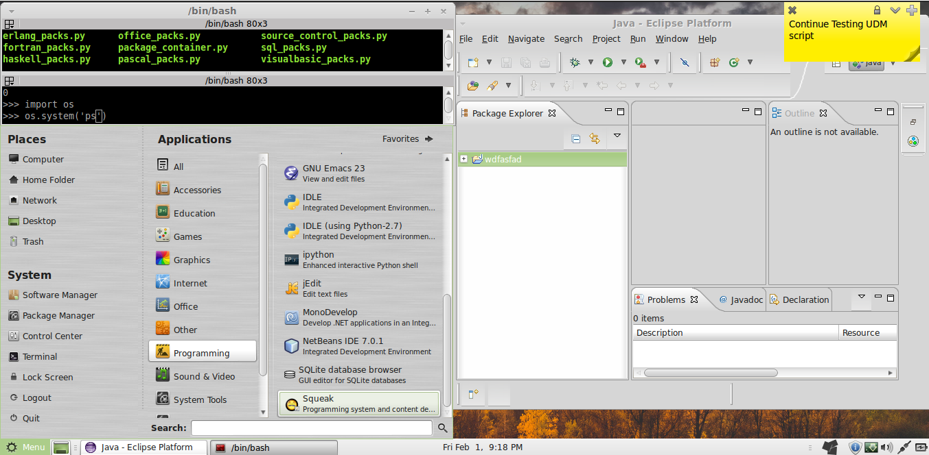 Michael Gilliland's Blog: Latest Project: Ultimate Dev. Machine Script
