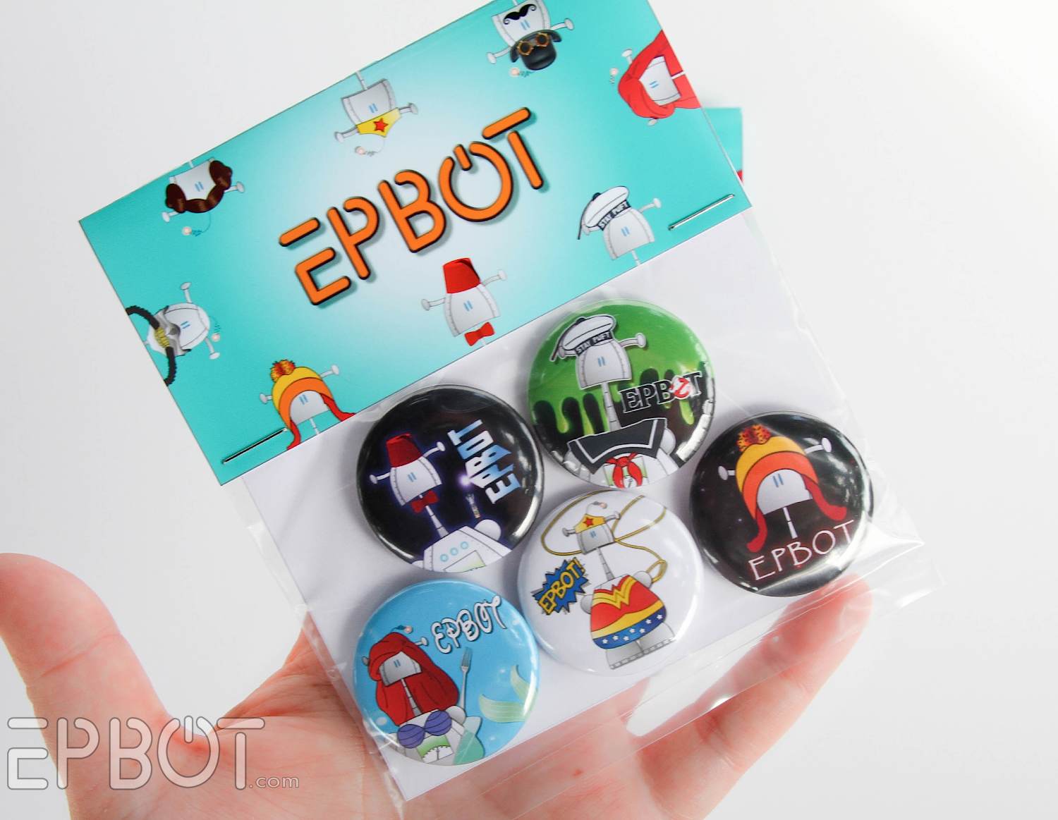 EPBOT: New Epbot Pin Packs, Now Up On Etsy!