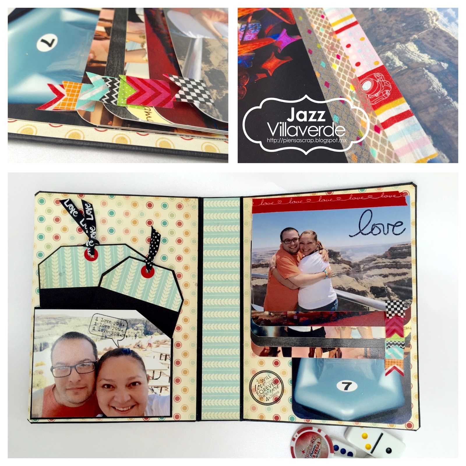 Piensa Scrap: RETO JUNIO "FOTOFOLIO"