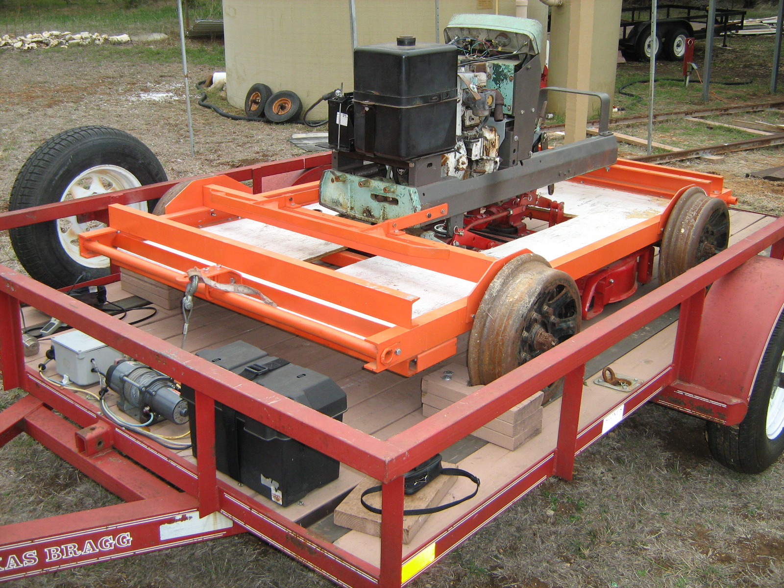 RPI projects: Rail-Mower Deck is Mounted, Passes First Operational Test