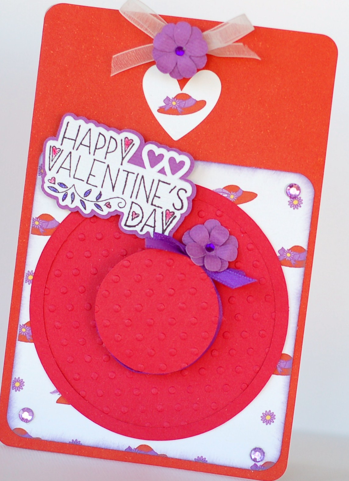 Paper Creations by Kristin: Red Hat Card