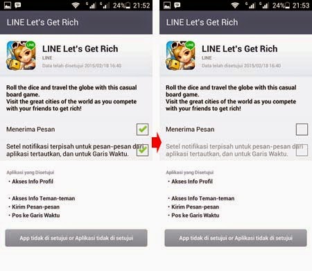 Cara Menghentikan Pesan Let’s Get Rich LINE - eMingko Blog