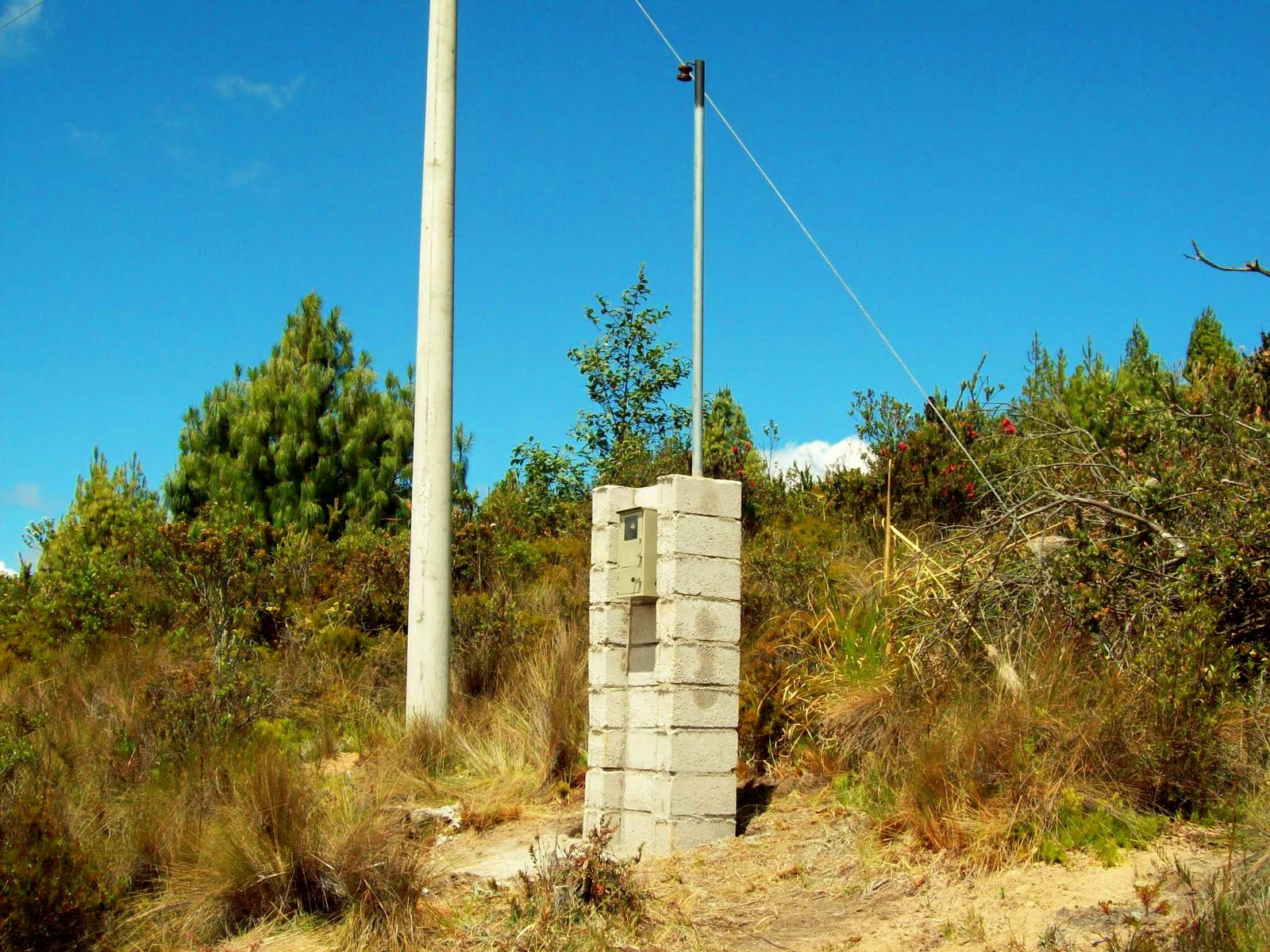 This Old Man's House: Meter socket - mounted.