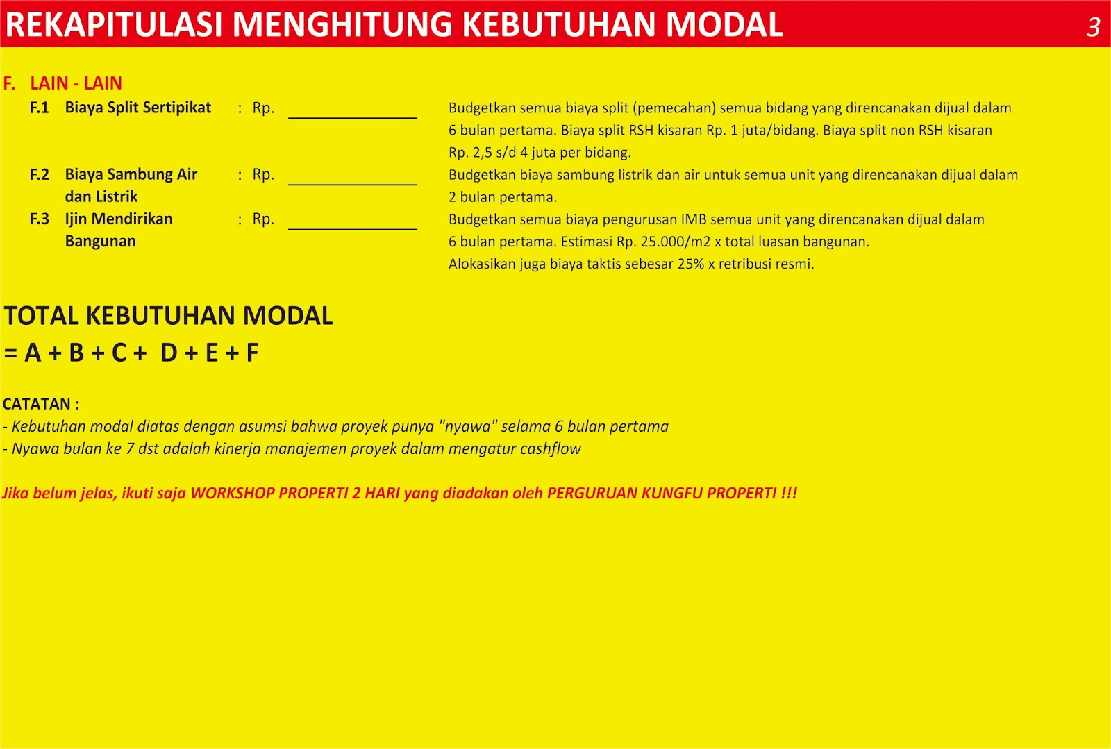 CARA MENGHITUNG KEBUTUHAN MODAL PROYEK PROPERTI ANDA - Metro News