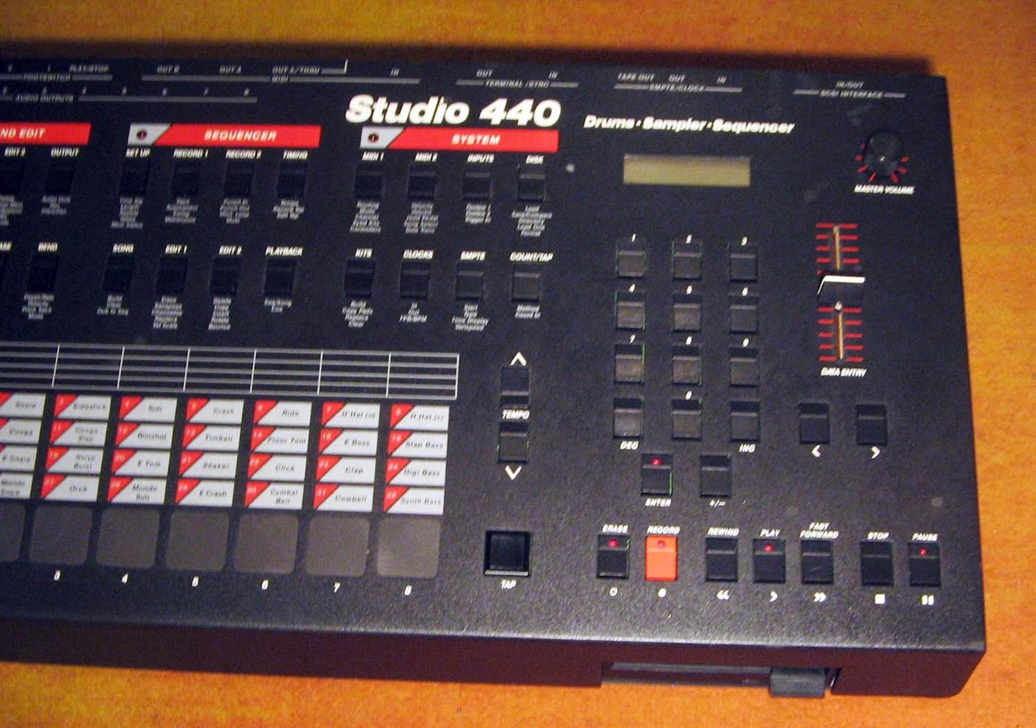 MATRIXSYNTH: Sequential Circuits Studio 440 SN 00445 with Sound Disk Set, Brochure & Manual