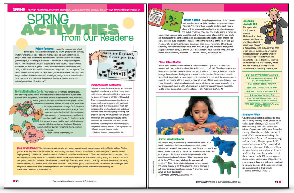 Win a Year of Scholastic Printables! - Sunny Days in Second Grade