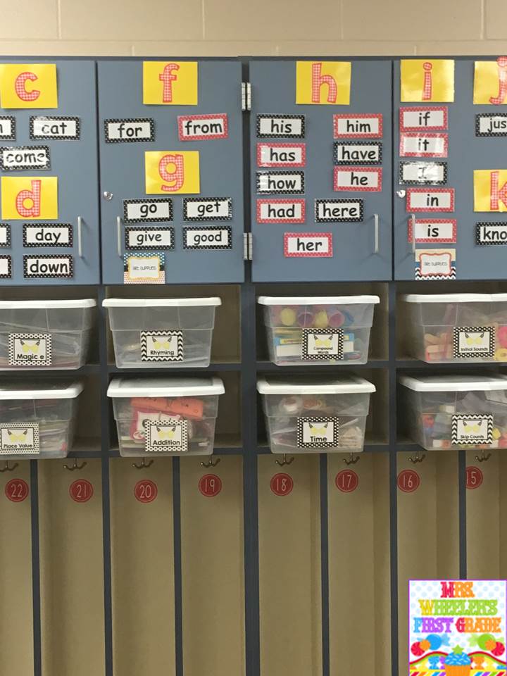 Mrs. Wheeler's First Grade Tidbits: Classroom Reveal 2016-2017