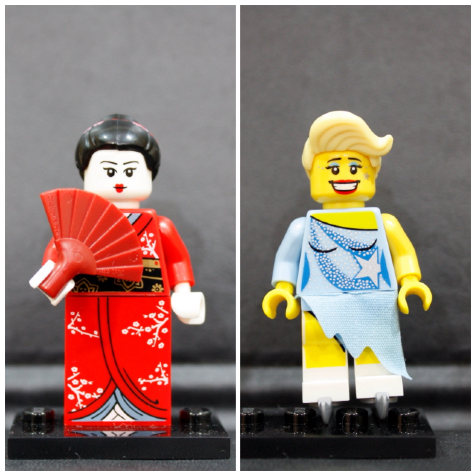 {sabz}solutely: She bought Lego Minifigures.