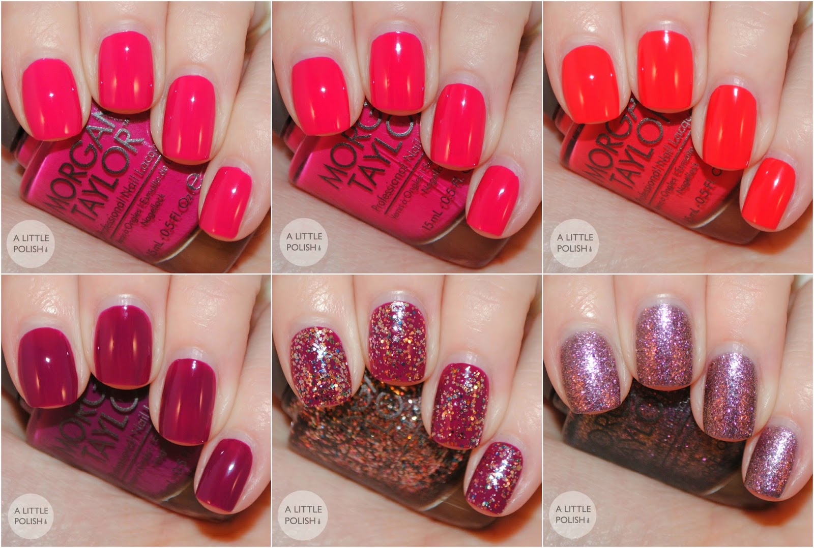 A Little Polish: Morgan Taylor - Swatches & Review