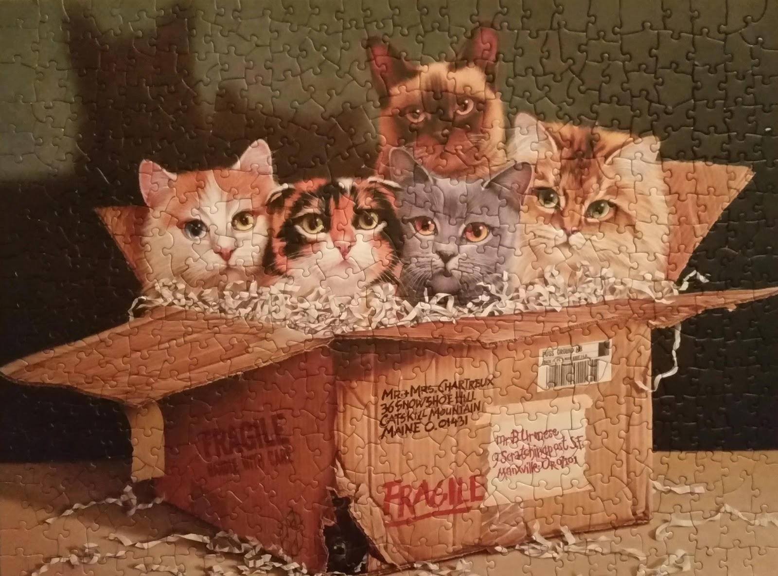 A Simple Life - In The South: ~ Jigsaw Puzzles Completed 2017 - Part 1