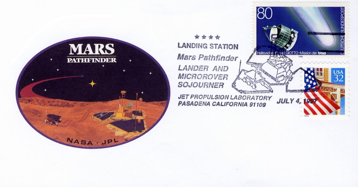 SPACE RELICS: 4 juillet 1997 - Mars Pathfinder et Sojourner arrivent ...