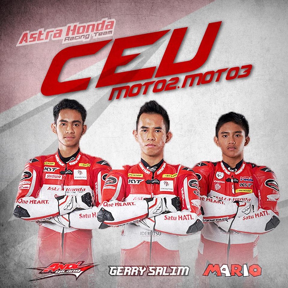 Kekuatan Astra Honda Racing Team Tahun 2019