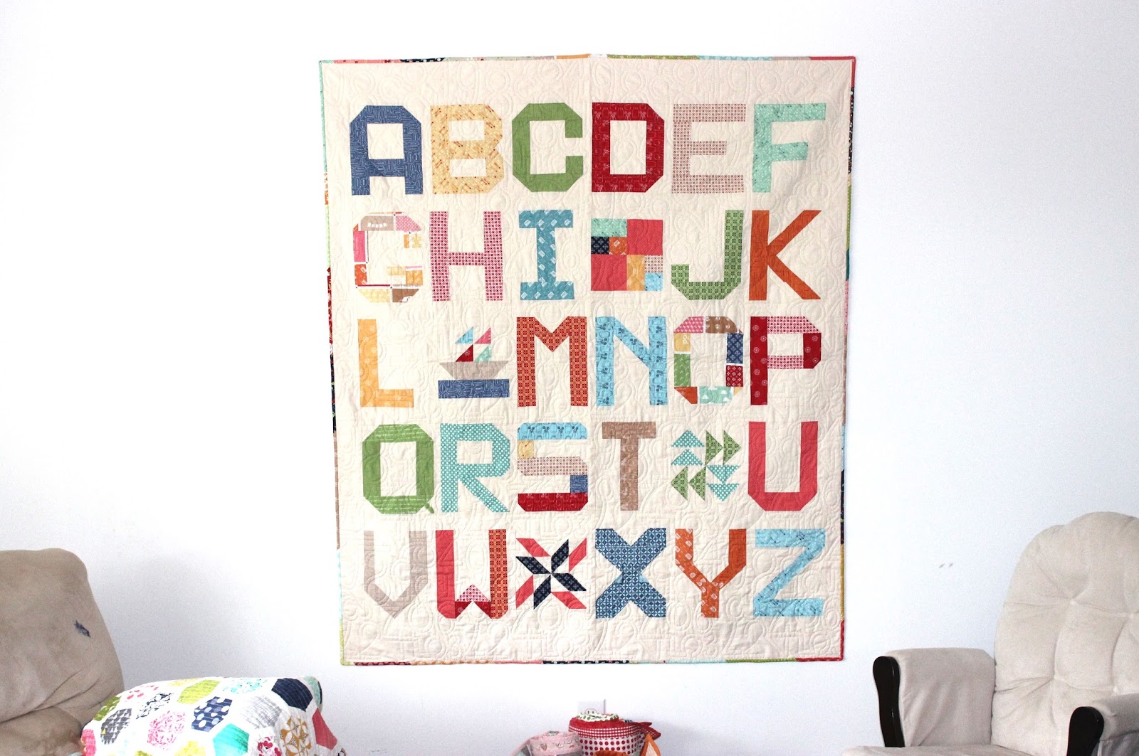 Spell It With Moda Quilt | Amista Baker