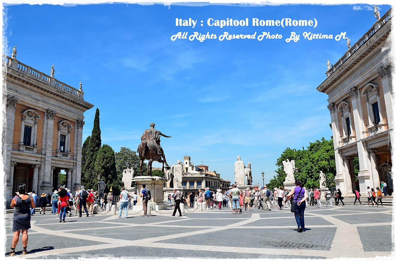 เยี่ยมชม Capitool Rome ~ บันทึกเดินทาง Italy