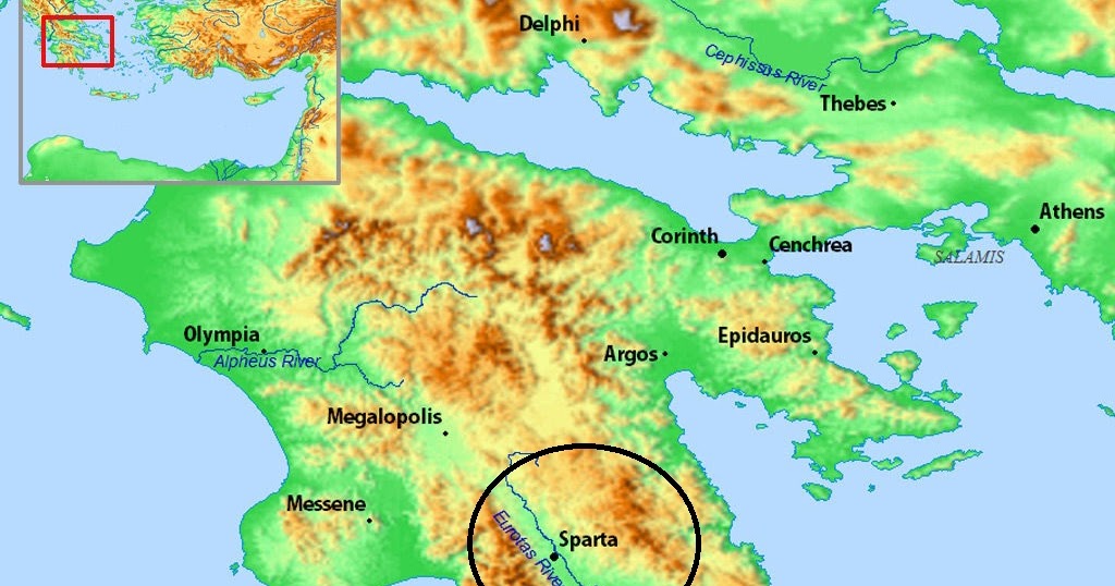 History of Ancient City: City of Sparta