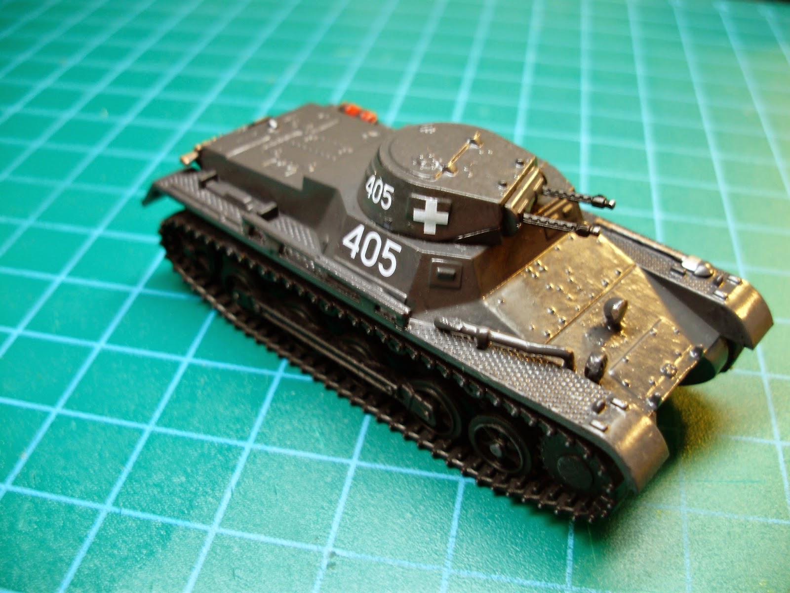 Modelarstwo: Panzer 1B - First to Fight, 1:72 - galeria
