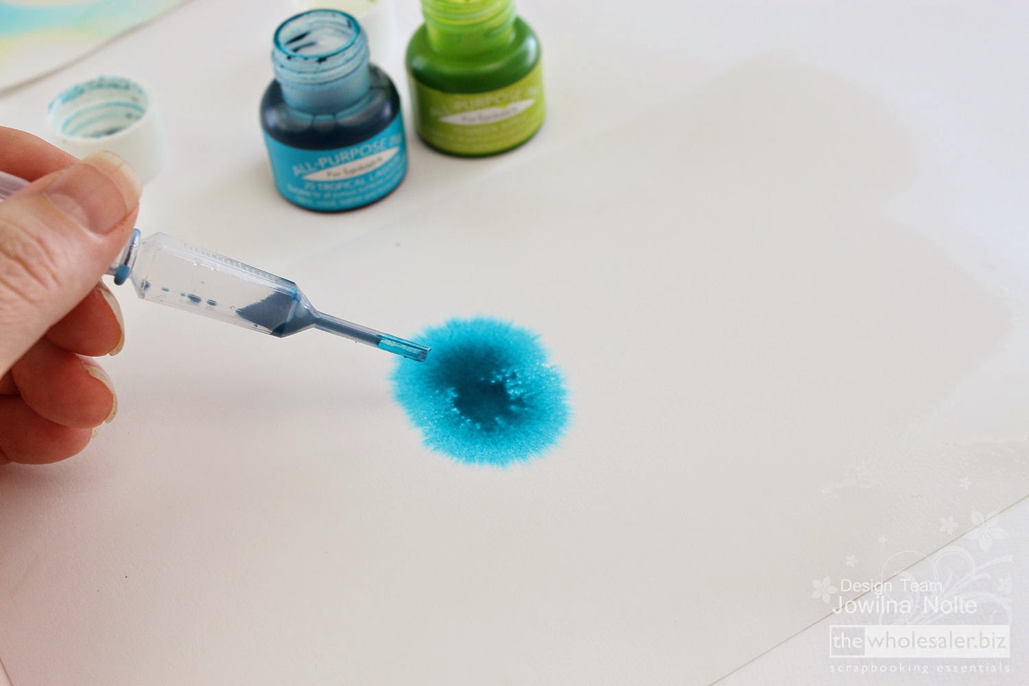 Ink marbling in 3 easy steps - All Purpose Inks. - imagine the ...