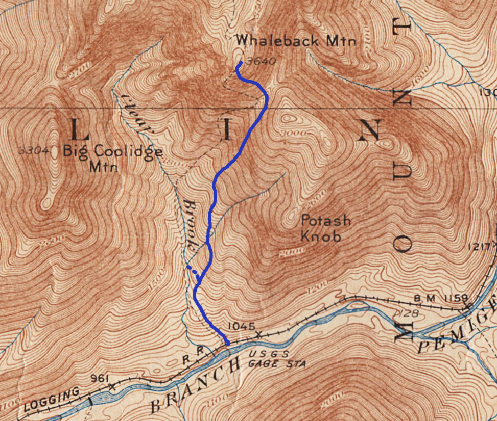 White Mountain Sojourn: 11-17-12 Osseo aka Whaleback Mountain, A ...