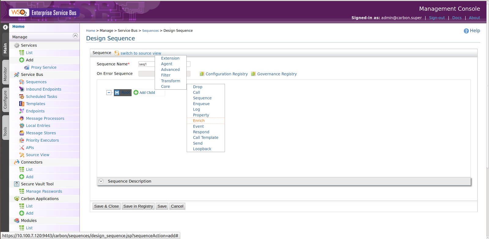 Let's begin...: Enrich Mediator - WSO2 ESB