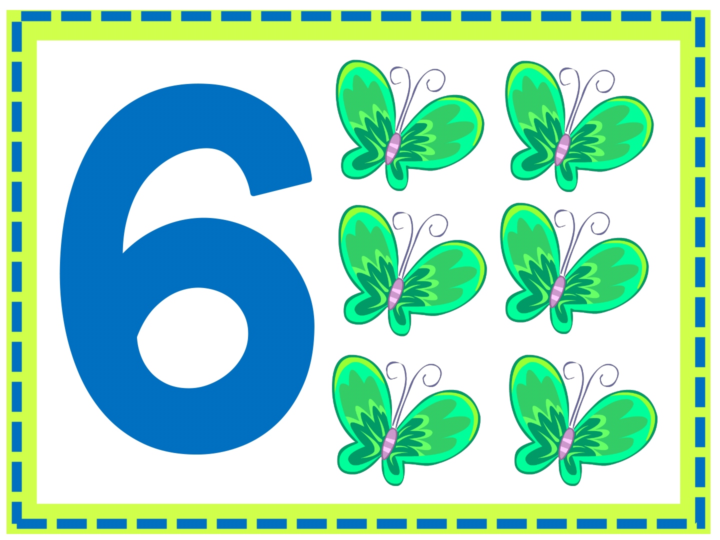 Números Cards coloridos e ilustrados para relacionar o número a ...