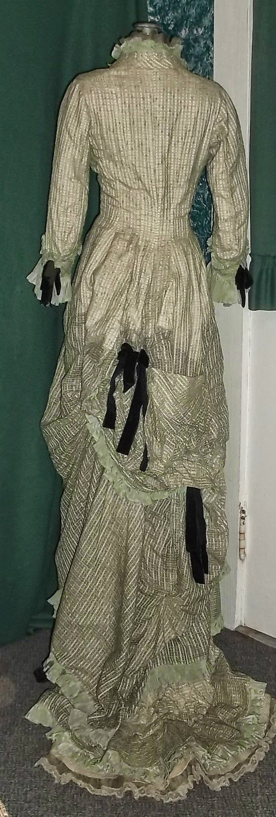 All The Pretty Dresses: 1880's Bustle Era Dress