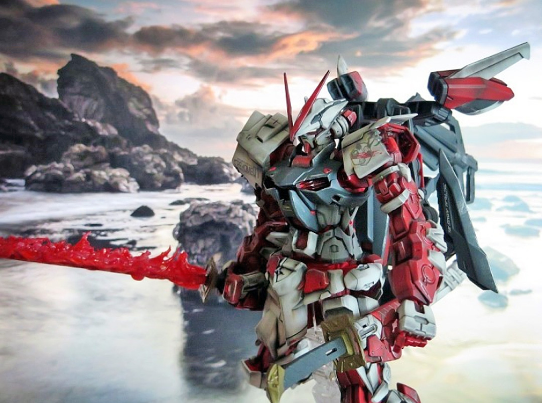 GUNDAM GUY: MG 1/100 Gundam Astray Red Frame Kai - Painted Build
