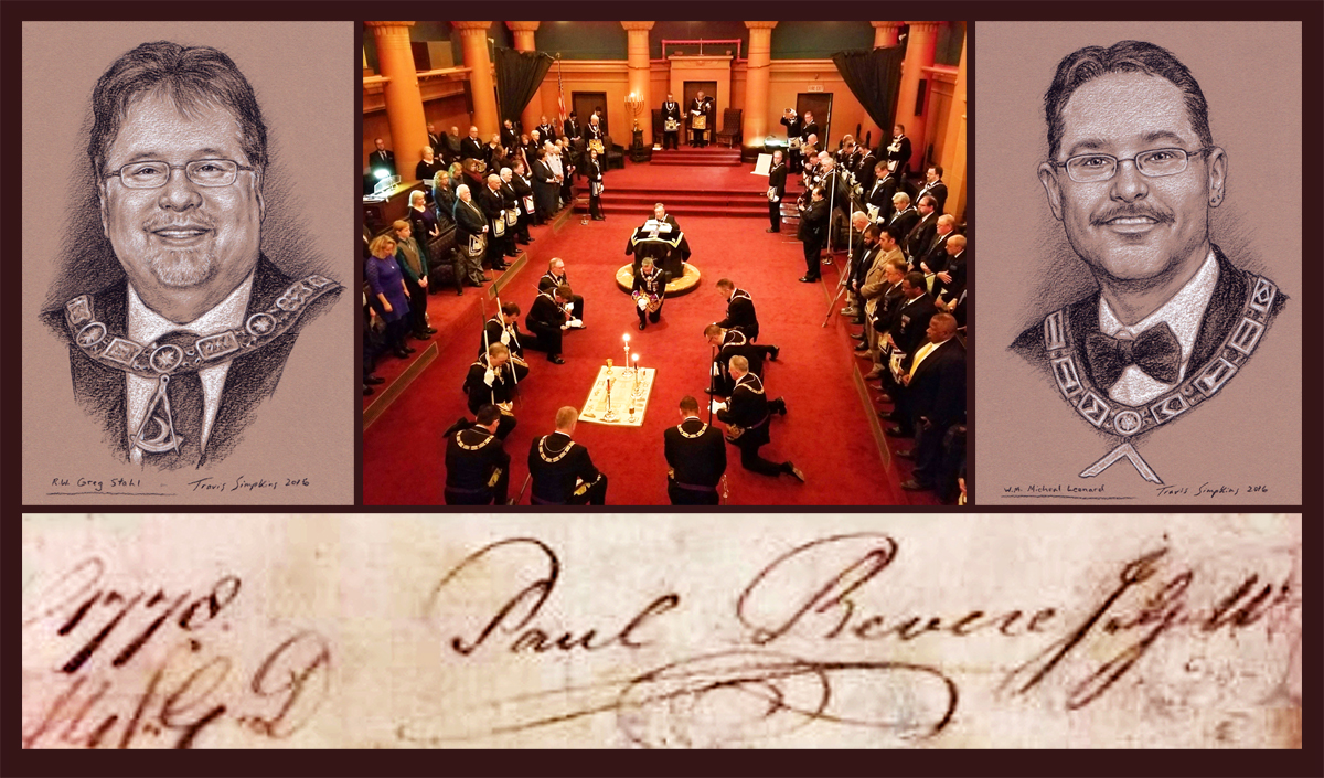 The Midnight Freemasons: Rededication of the 1778 Trinity Lodge Charter