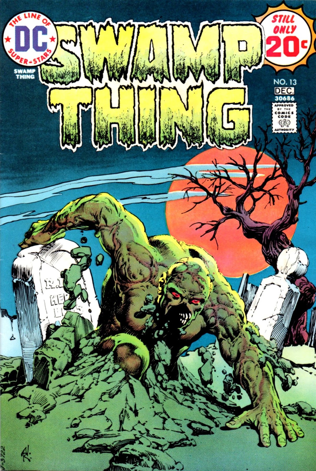 CRIVENS! COMICS & STUFF!: PART TWO OF THE ORIGINAL SWAMP THING COVER ...