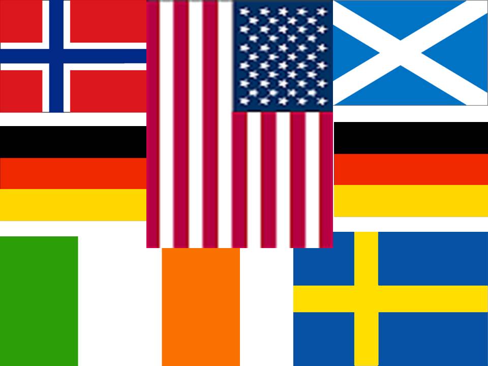 Hanging from the Family Tree: SNGF 2012 Genealympics Ancestry Flag