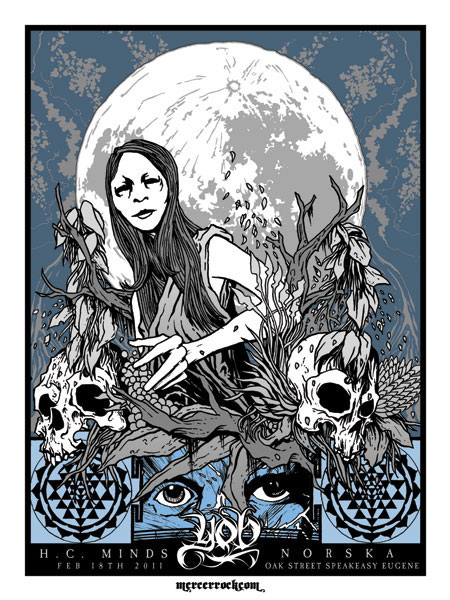 Crewkoos Rock Poster Artists Interviews: Brian Mercer (US)