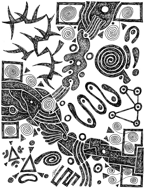 ISOM SYMBOLIC ART: Elementary particles of a hidden code...