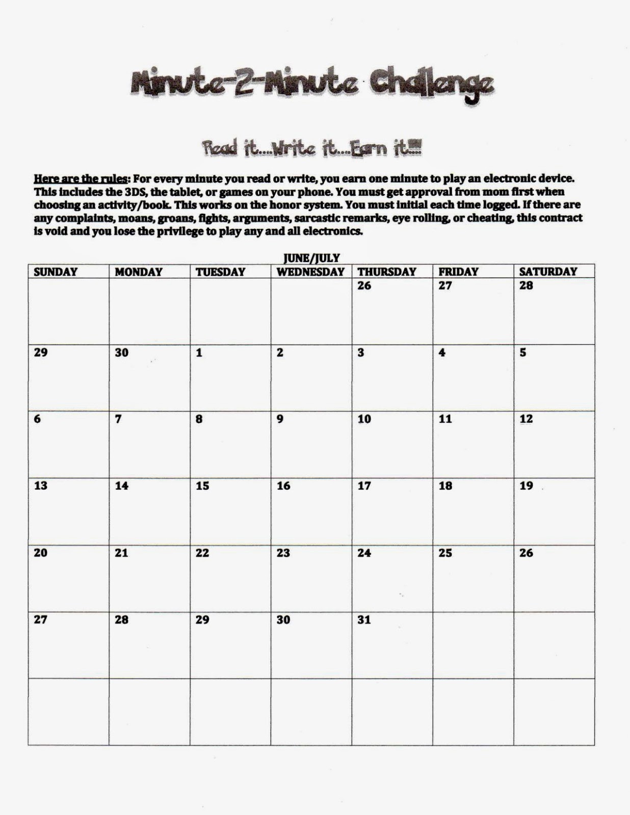 I saw that going differently in my mind...: Minute-2-Minute Challenge