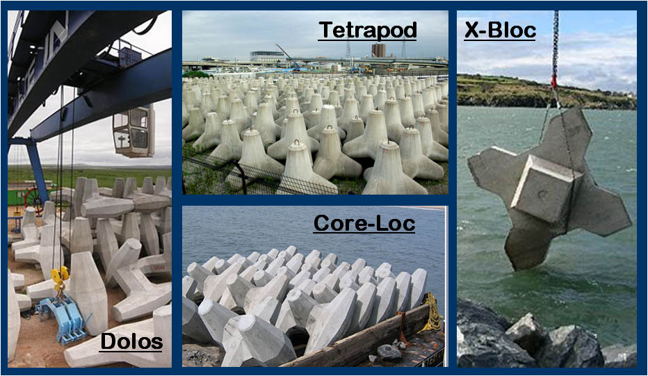 Construction. Pages: Konstruksi Pemecah Gelombang Laut (Breakwater)