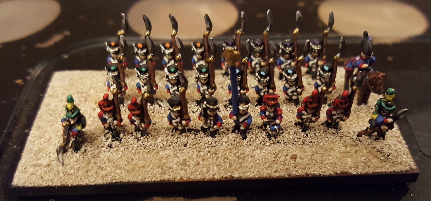 A Lead Odyssey: Basing Napoleonic French in 6mm