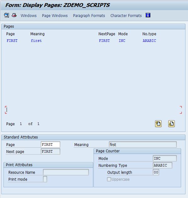 SAP Sample Programs: SAP Scripts Sample Program